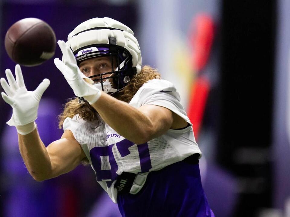 TJ Hockenson Reportedly Ahead of Schedule on Knee Rehab, but Vikings in ...