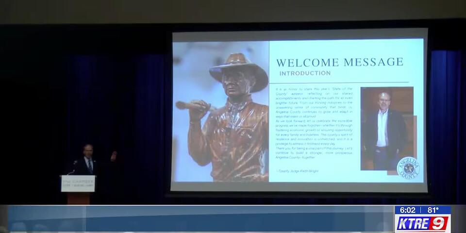 Angelina Co. Judge reflects on progress, goals at State of the County ...
