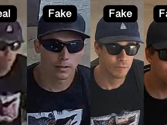 Stop sharing fake, AI-generated photos of Charlie Kirk shooting suspect ...