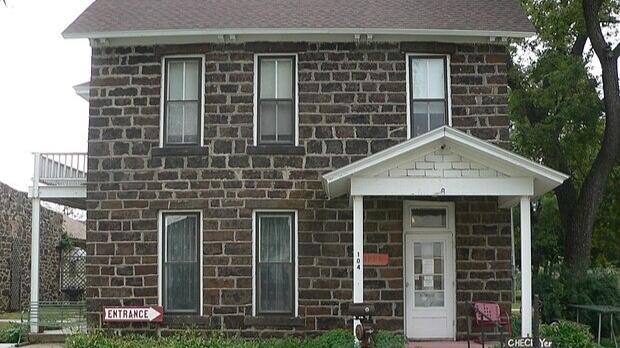 Historic Perry Hodgden House in Ellsworth, Kansas became a museum: an ...