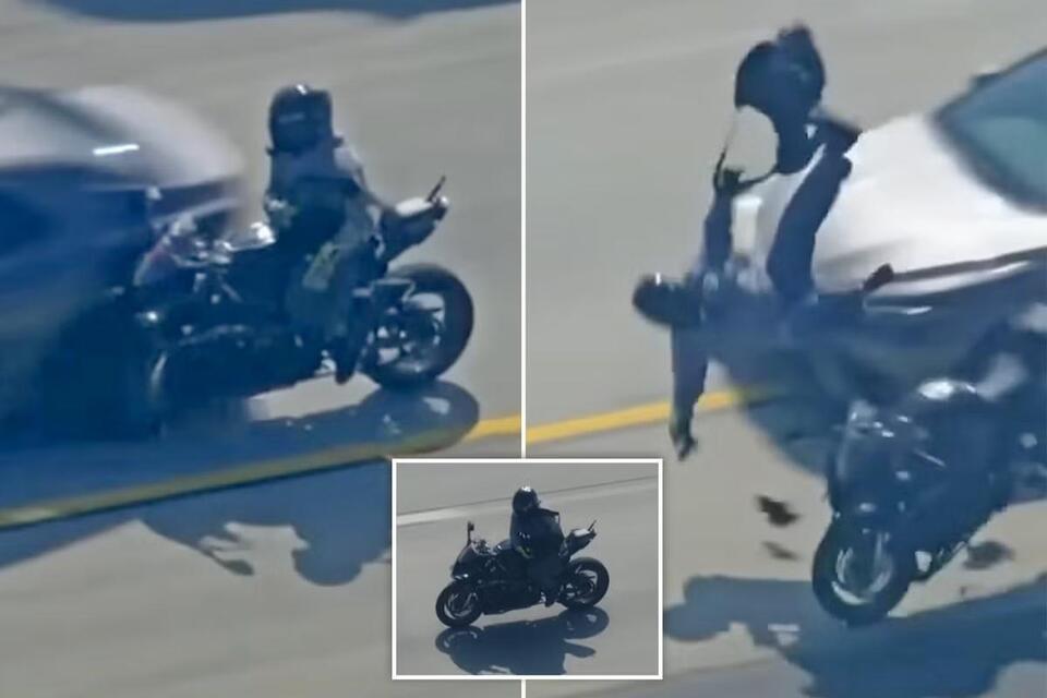 Motorcyclist suspected in fatal police shooting crashes on California ...