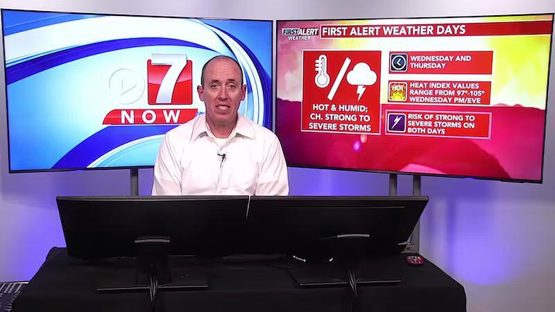 Meteorologist Mark Holley's First Alert Forecast - NewsBreak