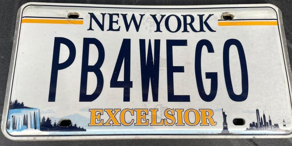 Hempstead Driver Upset After NY Bans Joke License Plate - NewsBreak