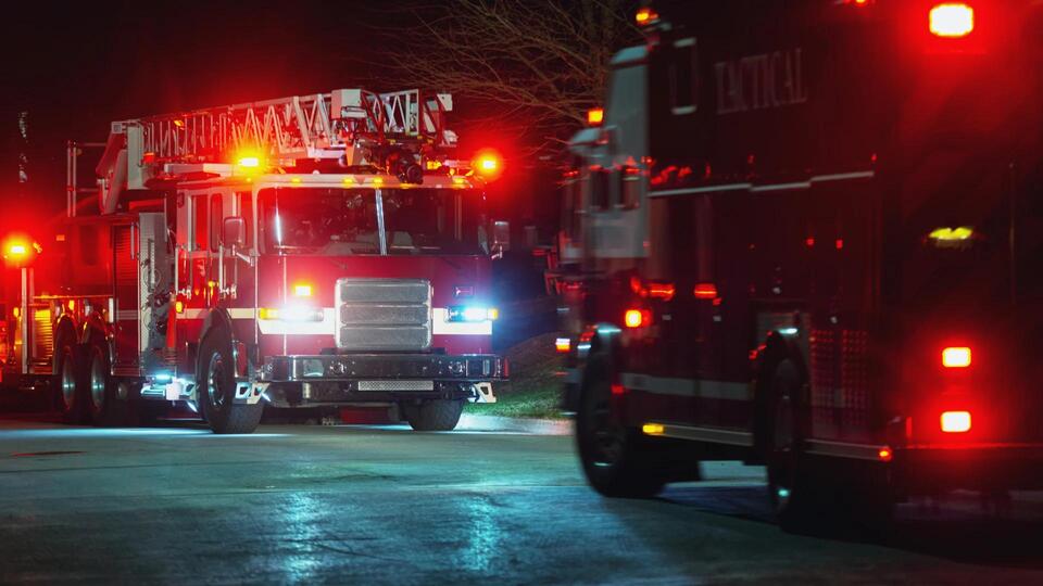 Dyersburg firefighter injured after being trapped by burning apartments ...