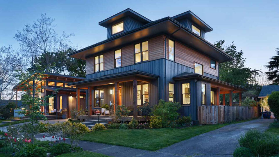 Graham Baba Architects designs the multi-generational set of homes, the ...