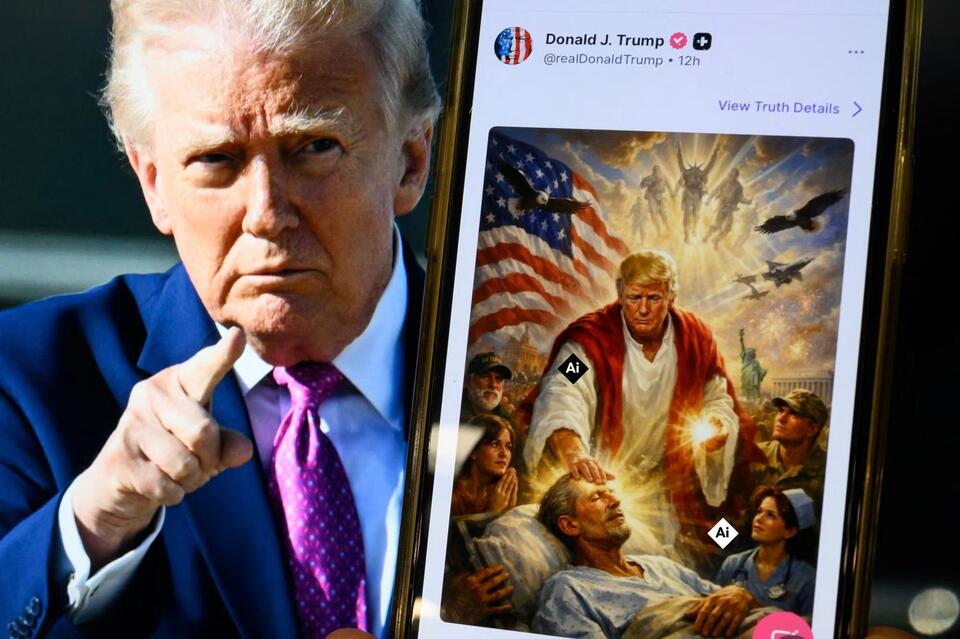 Trump’s AI Jesus post shows he truly believes he has absolute power ...