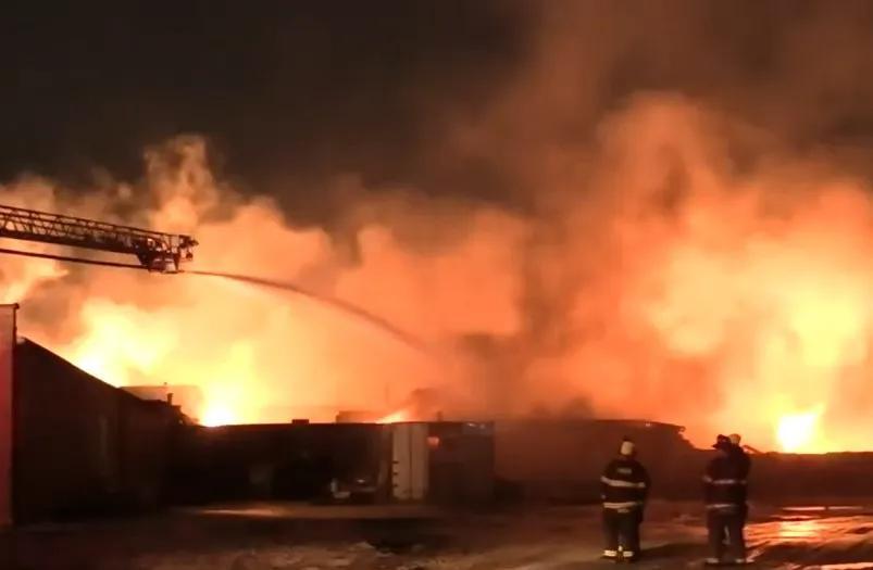 Fire ravages south suburban magnesium facility - NewsBreak
