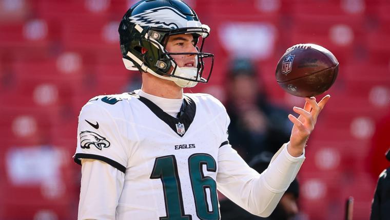 Who is Tanner McKee? Eagles third-string QB moves atop depth chart ...