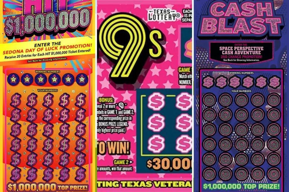 3 Texas Lottery Scratch Offs With Over 100% Jumps of Winning Big ...