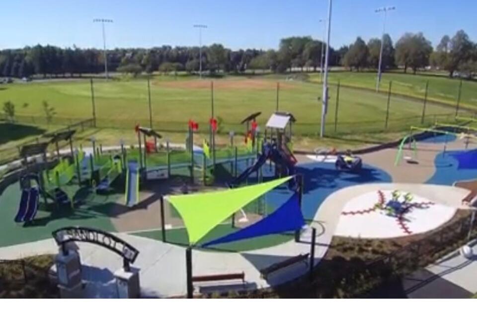 This Baseball-Themed Playground In Illinois Keeps Kids Busy for Hours ...