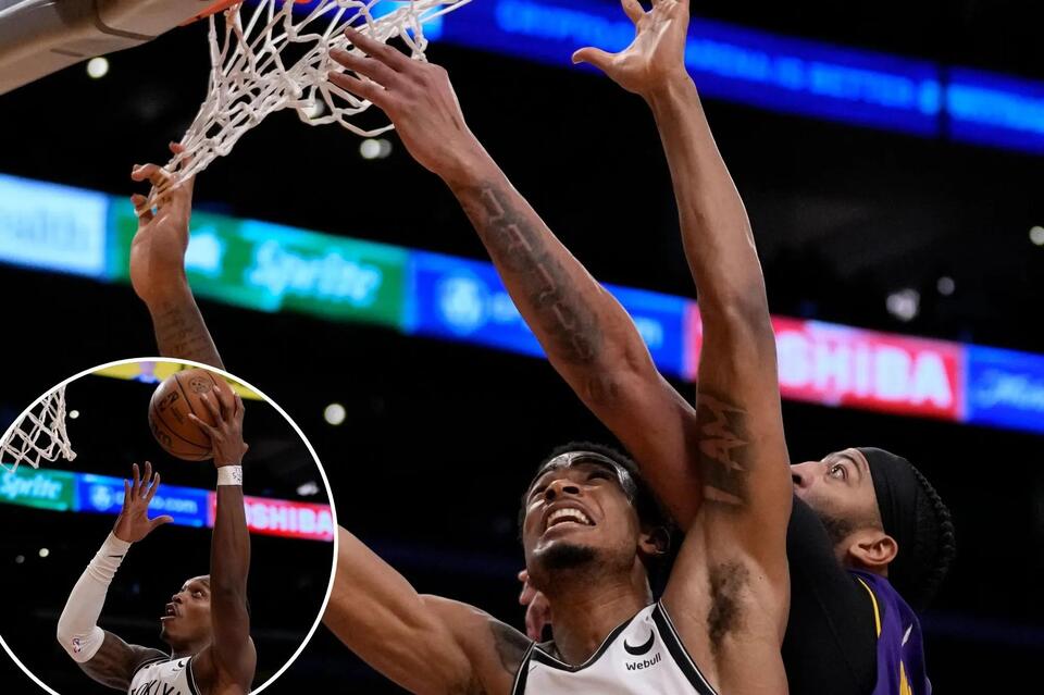 Nets’ Nic Claxton put up good fight against Anthony Davis - NewsBreak