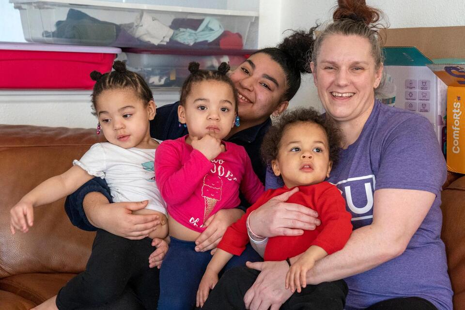 I was a struggling teen mom of premature triplets — my NICU nurse ...