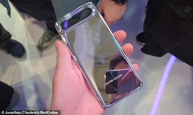 World's THINNEST smartphone is unveiled: Tecno Spark Slim is just 5 ...