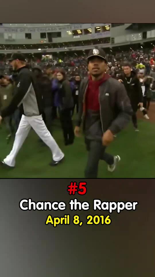 Top 10 Rapper Moments First Pitch in the MLB Part 2 baseball mlb ...
