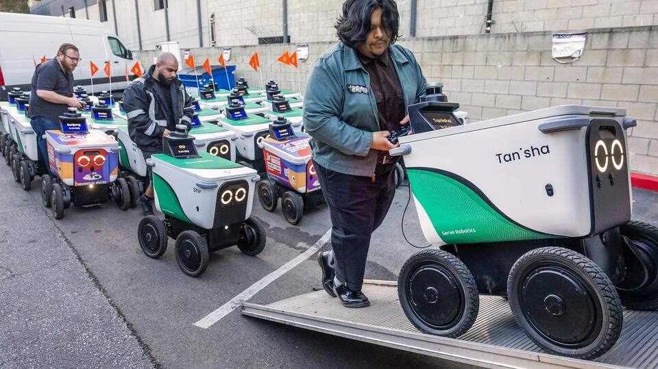 Delivery robots have his old job - and now they've created a new one ...
