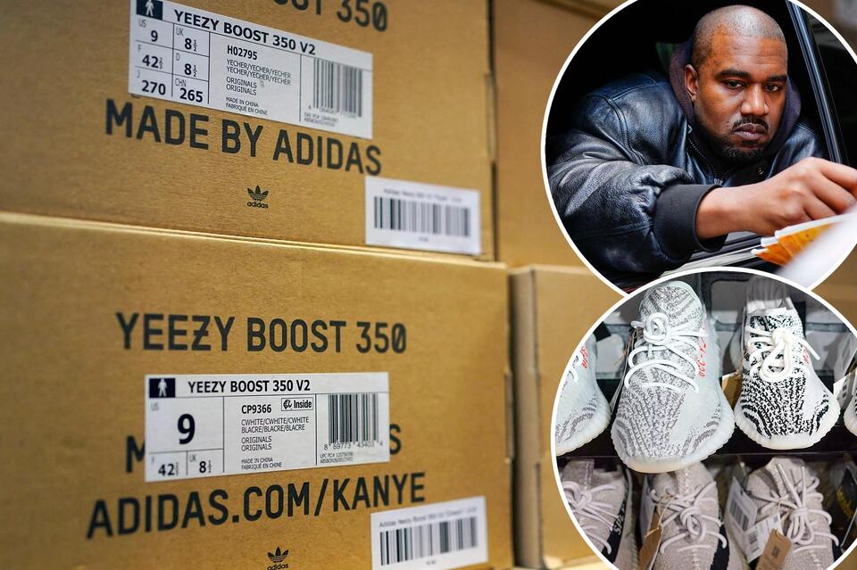 Adidas sells batch of Yeezy shoes for $565M after cutting ties with ...