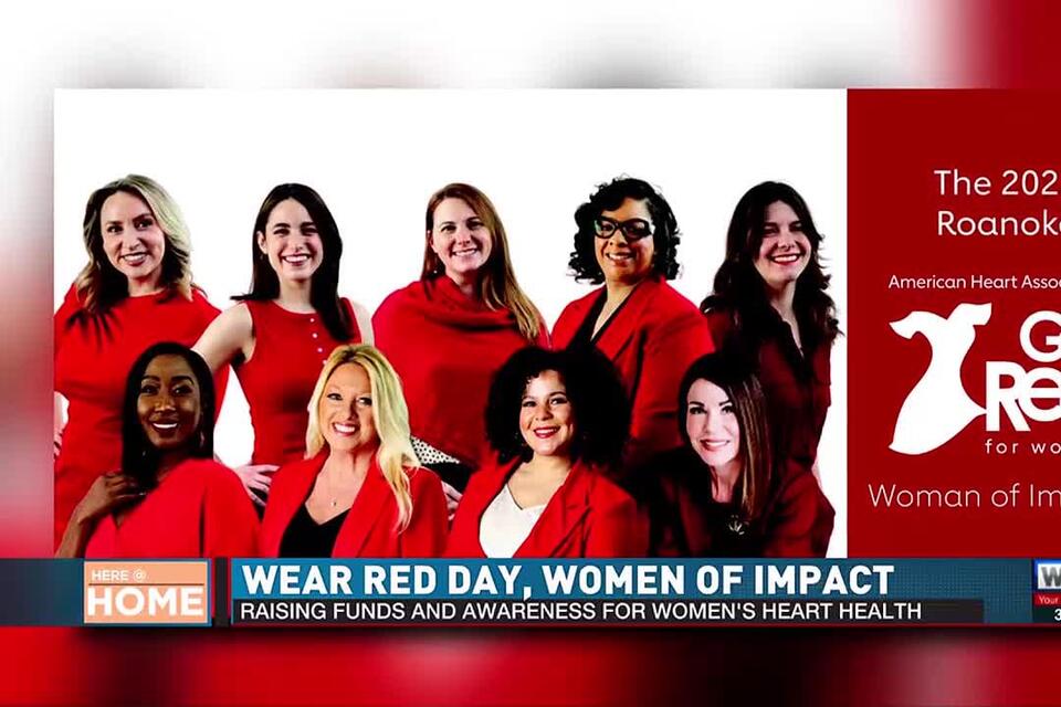 American Heart Association celebrates Wear Red Day and Women of Impact ...