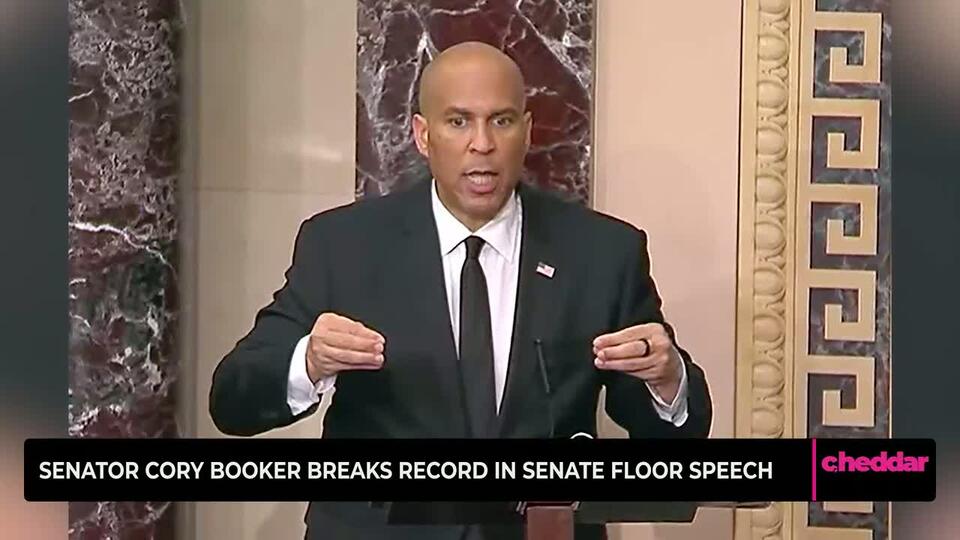 Senator Cory Booker Breaks Record in Senate Floor Speech - NewsBreak