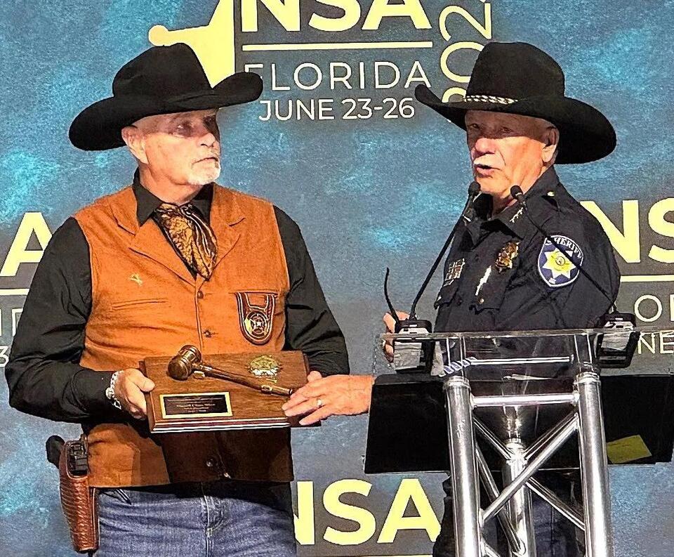Sheriff West sworn in as NSA president - NewsBreak