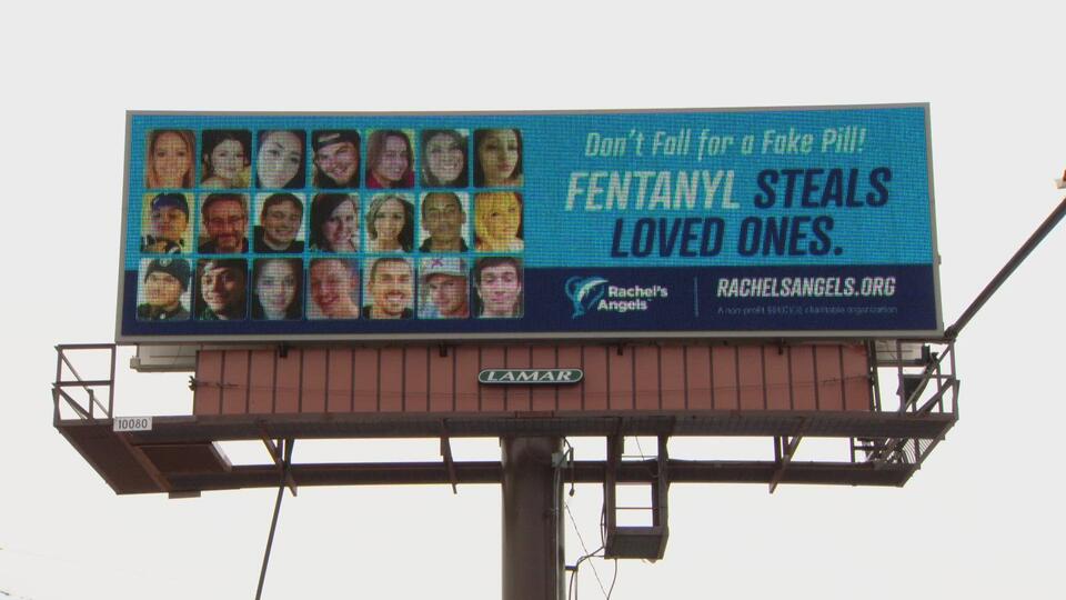 Billboard with fentanyl overdose victims unveiled in Colorado - NewsBreak