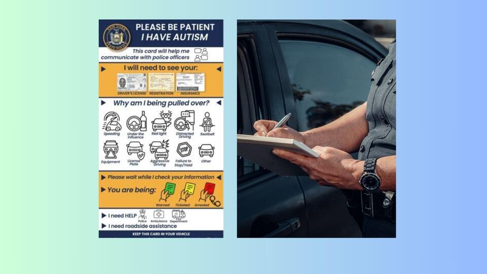 NYS Police Introduces Autism Awareness Visor Card - NewsBreak
