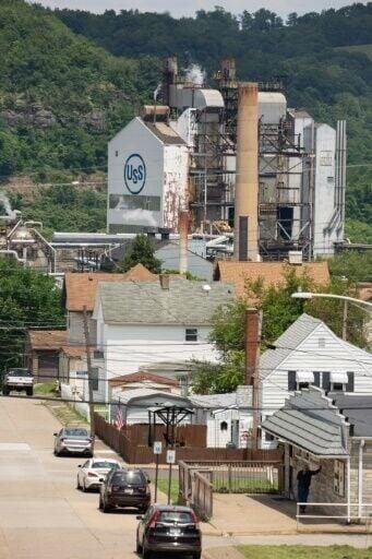 The US Steel Mon Valley Works Clairton Plant is situated along the ...