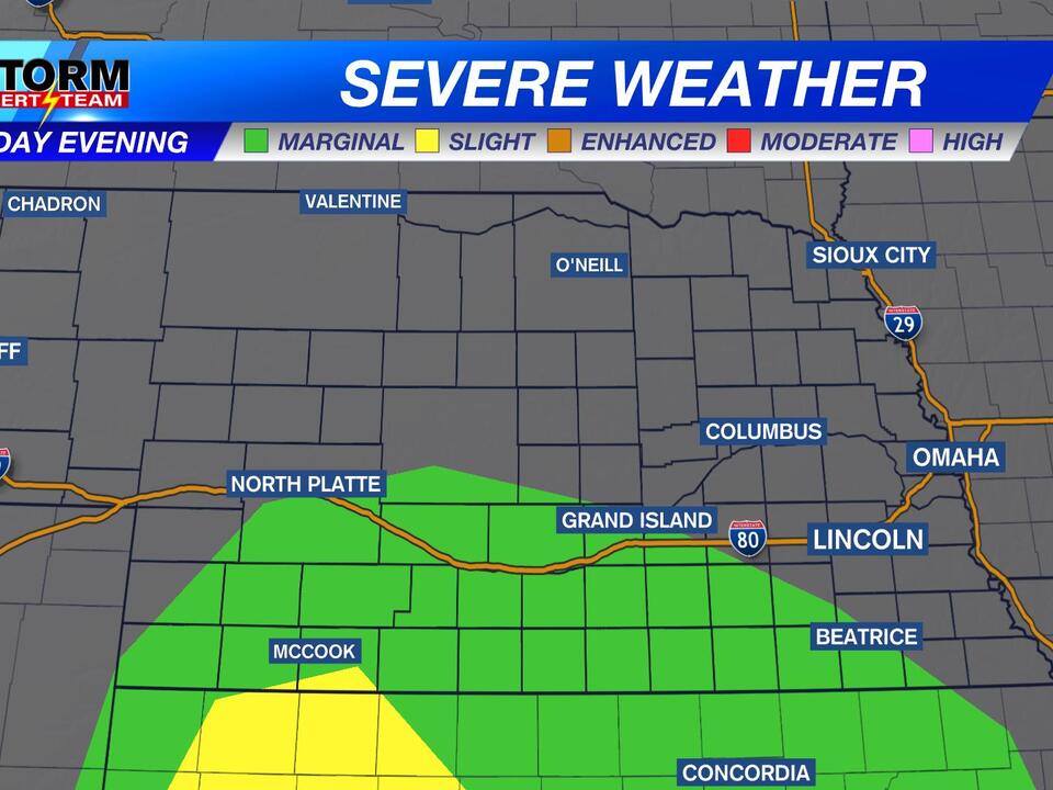 Sunday evening storms; then winter returns in Nebraska with blizzard ...