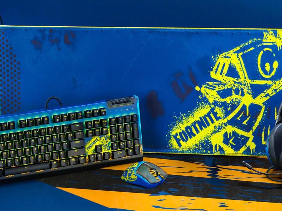 New Fortnite-themed Razer peripheral lineup is great for forty fans