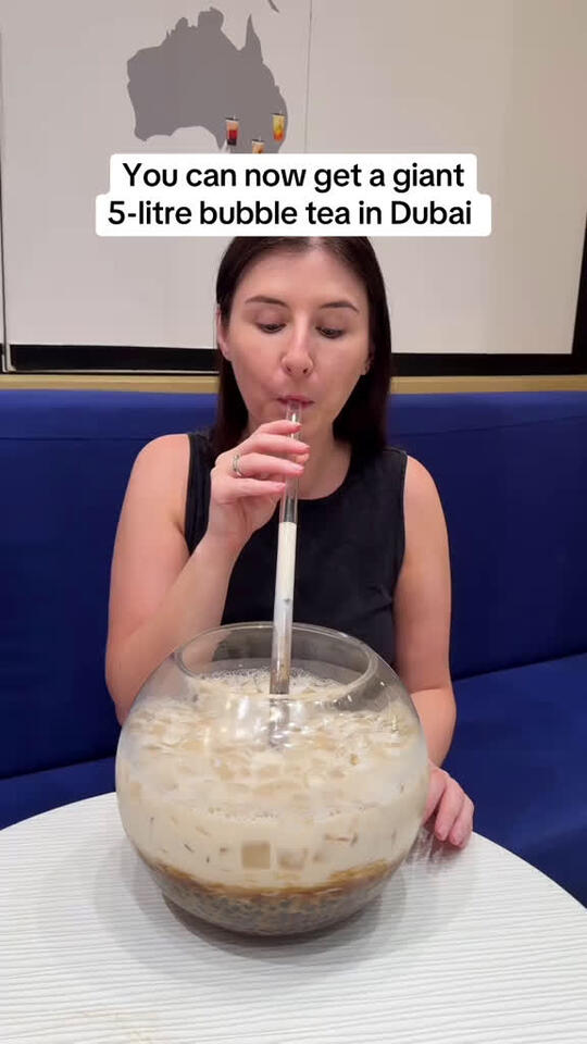 The biggest bubble tea in the UAE. Boba dream come true? Yi Fang Taiwan ...