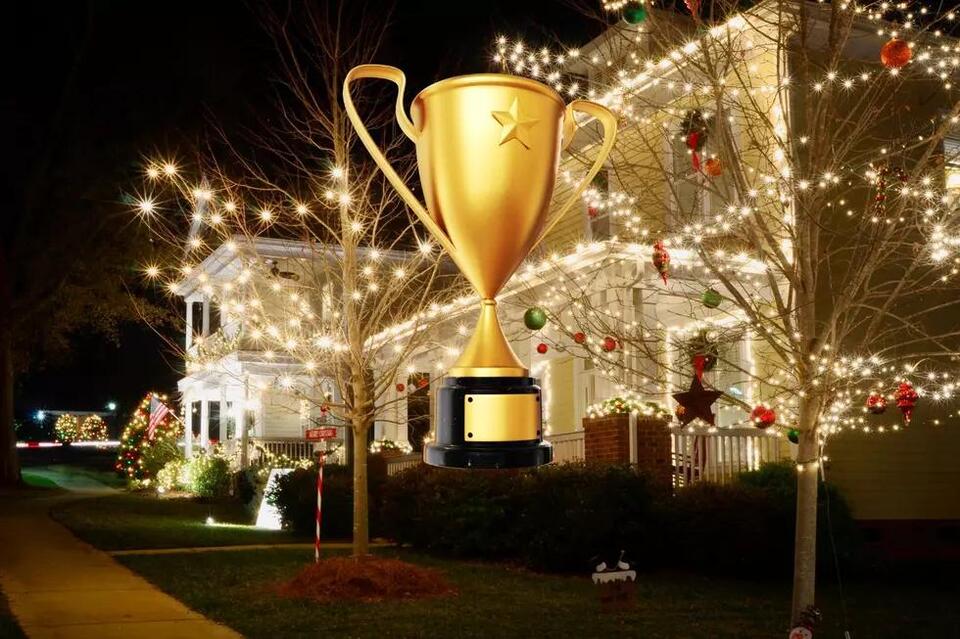 New Jersey Home Wins ABC’s Great American Light Fight Christmas Contest ...