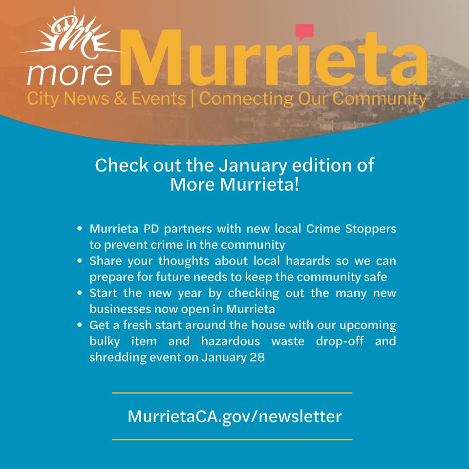January More Murrieta Now Available - NewsBreak