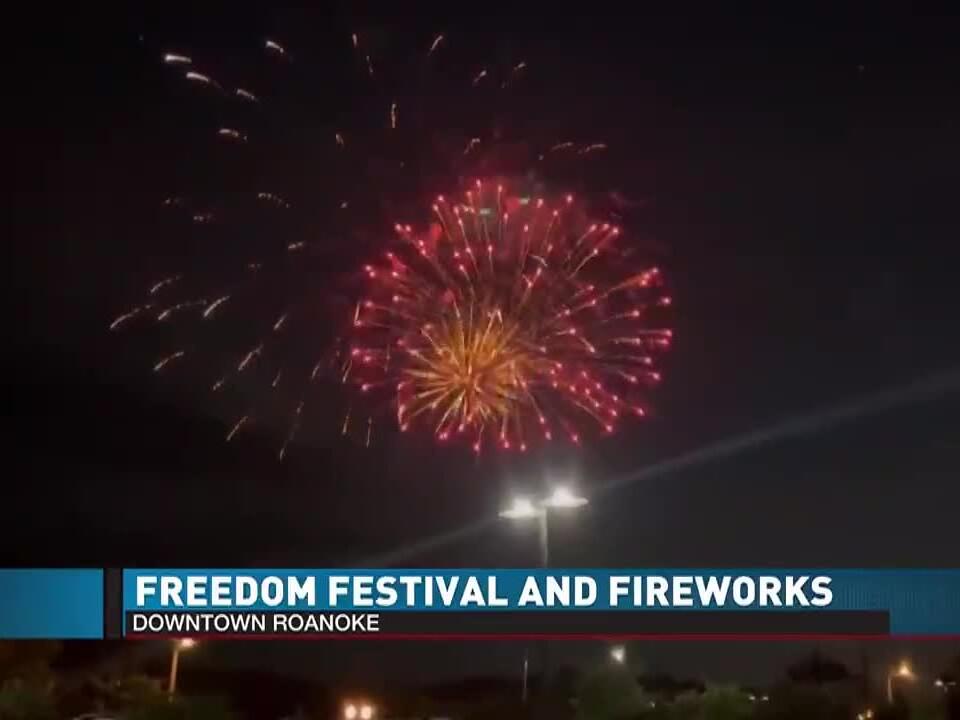 Freedom Festival and Fireworks in Downtown Roanoke