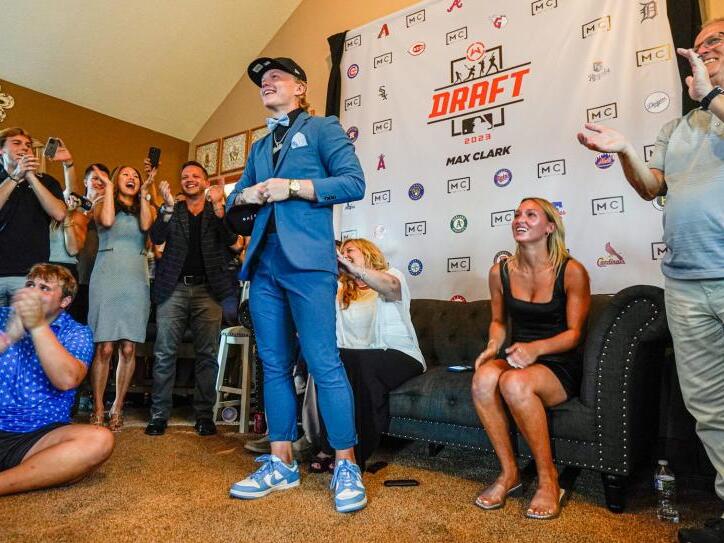 Max Clark getting drafted No. 3 a celebration not just for Clark, but ...