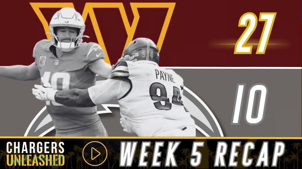 WATCH: Chargers Fall To Commanders In BRUTAL Week 5 Loss | Reactions ...