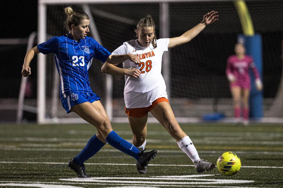 Kenzie Long scores two goals to help Palmyra girls soccer defeat ...