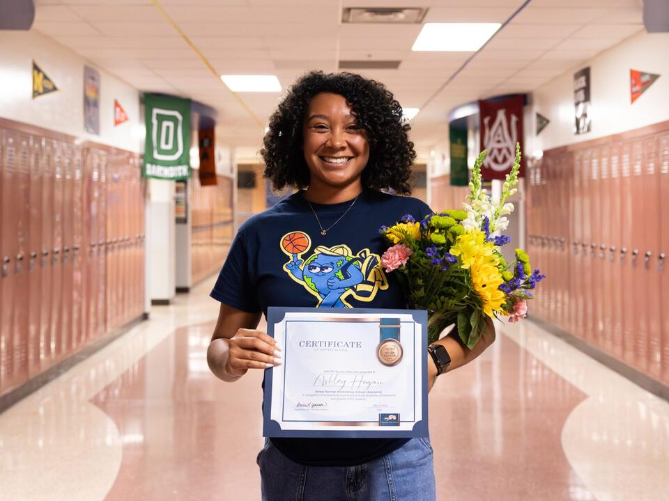 Q&A: Meet Ashley Hogan, 2025 teacher of the year
