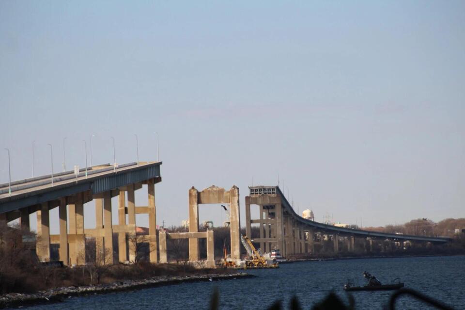 Preparations for Key Bridge test pile driving program underway - NewsBreak