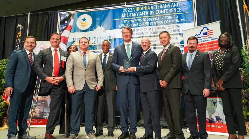 Governor Glenn Youngkin announces 100,000th veteran hire through V3 ...