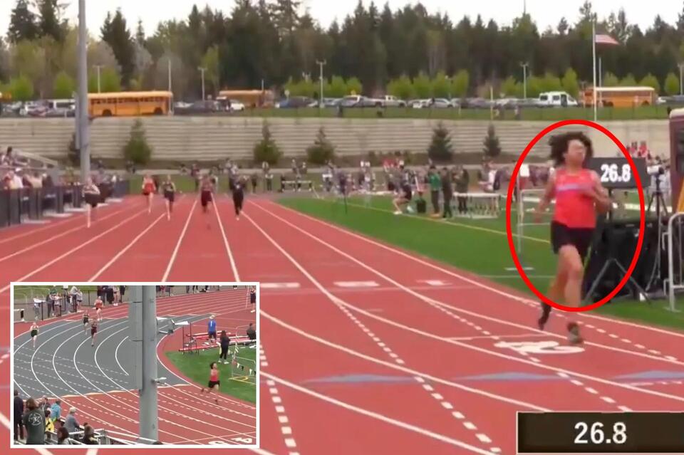 Trans runner sparks outrage as she zips past female athletes and leaves ...
