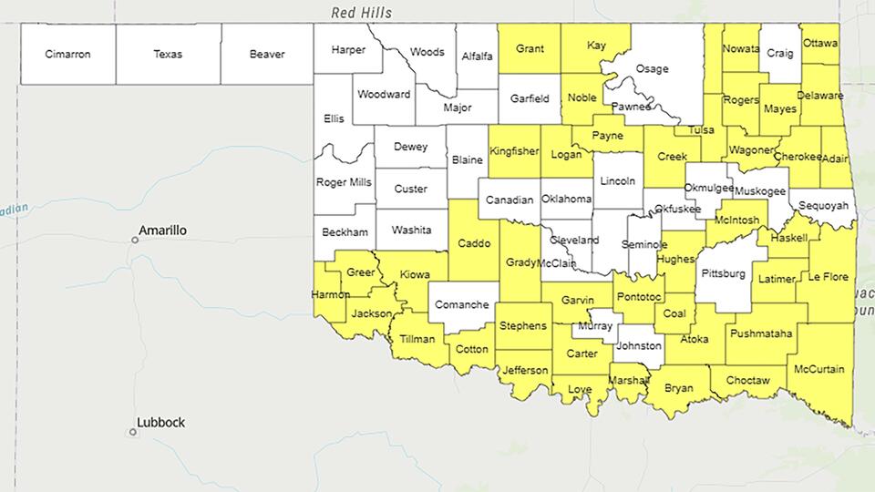 Fire reported amid burn ban in LeFlore County - NewsBreak