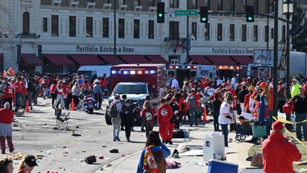 2 armed suspects in custody following Chiefs parade shooting - NewsBreak