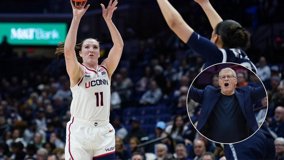 Geno Auriemma Salutes Allie Ziebell After She Passes Maya Moore in ...