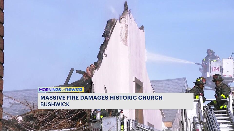 Fire leaves 100-year-old Bushwick church in ruins, investigation ...