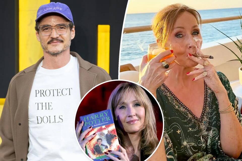 Pedro Pascal blasts ‘heinous loser’ J.K. Rowling’s anti-trans views, co ...