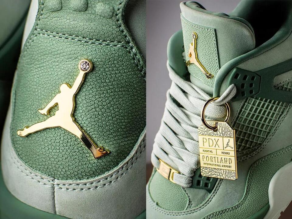 Diamond-Studded Air Jordan 4 “First Class” Made Exclusively For WNBA ...