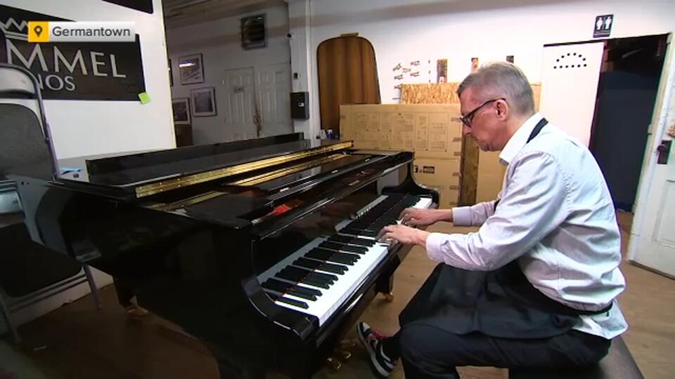 Piano player spending second act fine-tuning instruments for Cunningham ...