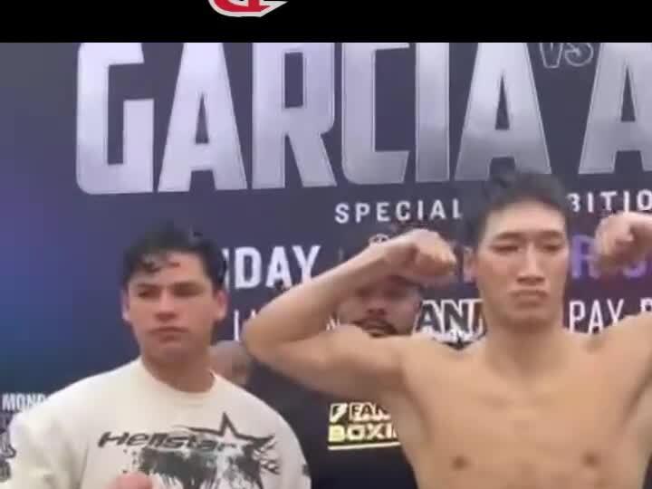 Ryan Garcia vs Rukiya Anpo: Ryan Garcia gets under Anpo’s skin! #boxing ...