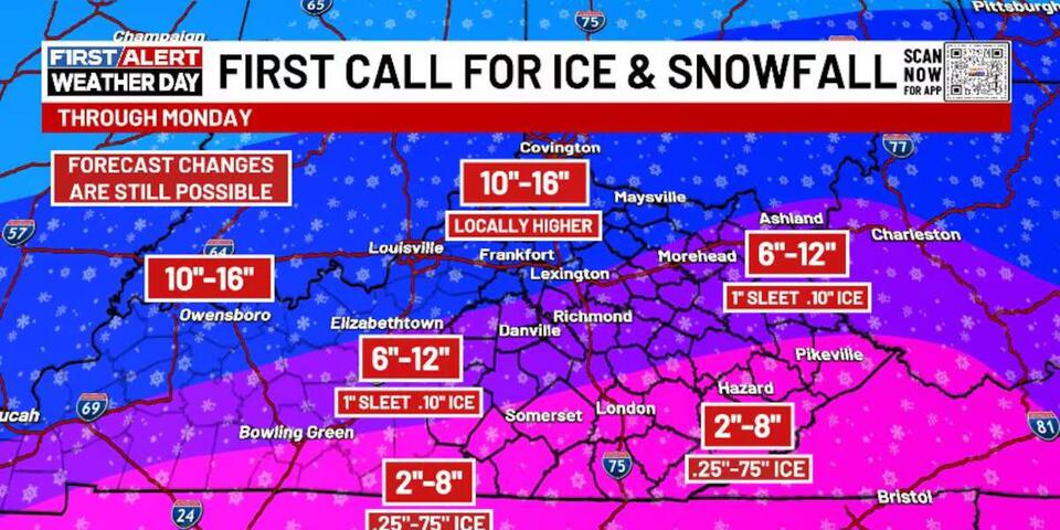FIRST ALERT WEATHER DAY | Chris Bailey issues first call for snowfall ...