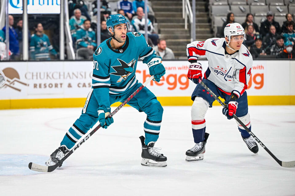 Luke Kunin Scores Winner; Sharks Beat Capitals 2-1