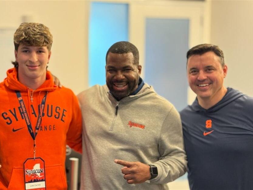 Luke Carney excited for Syracuse official visit